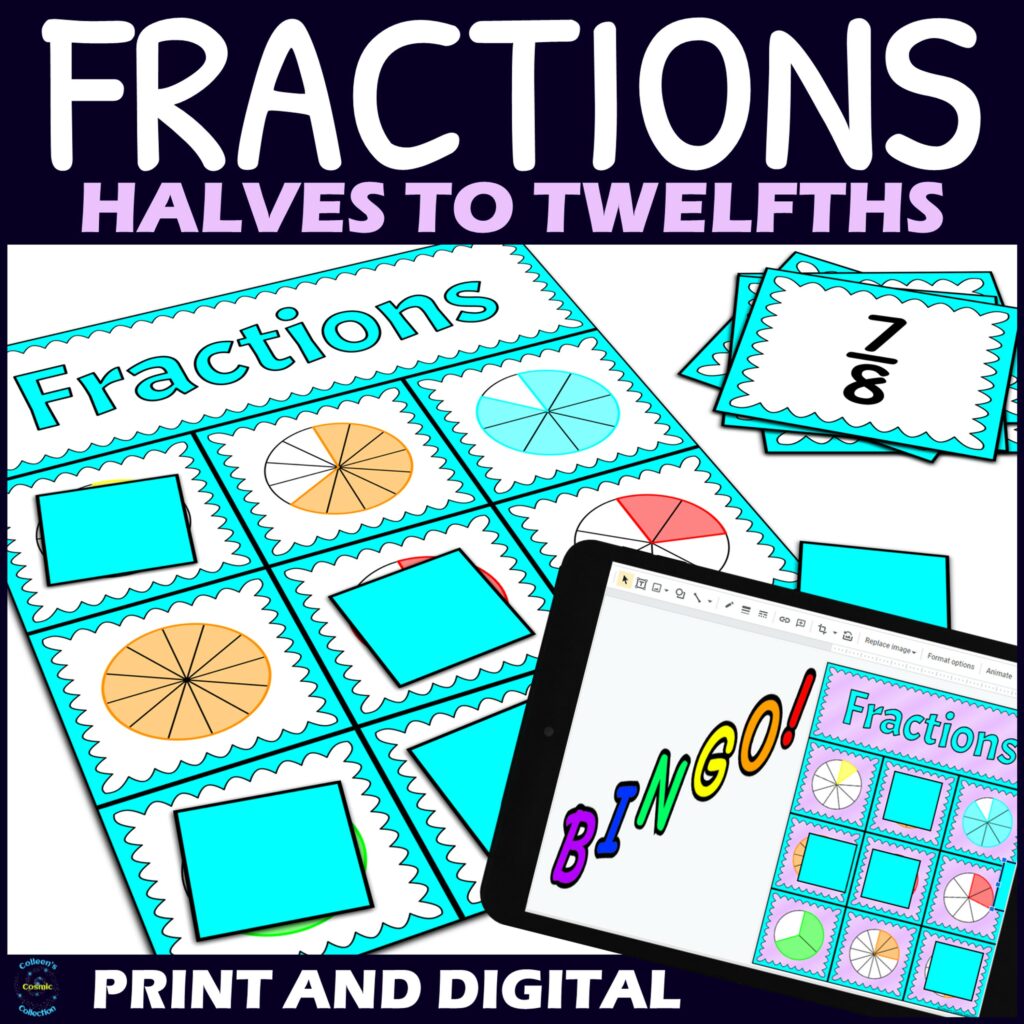 Fractions Activity 1/2s to 1/12s 1 | Made By Teachers