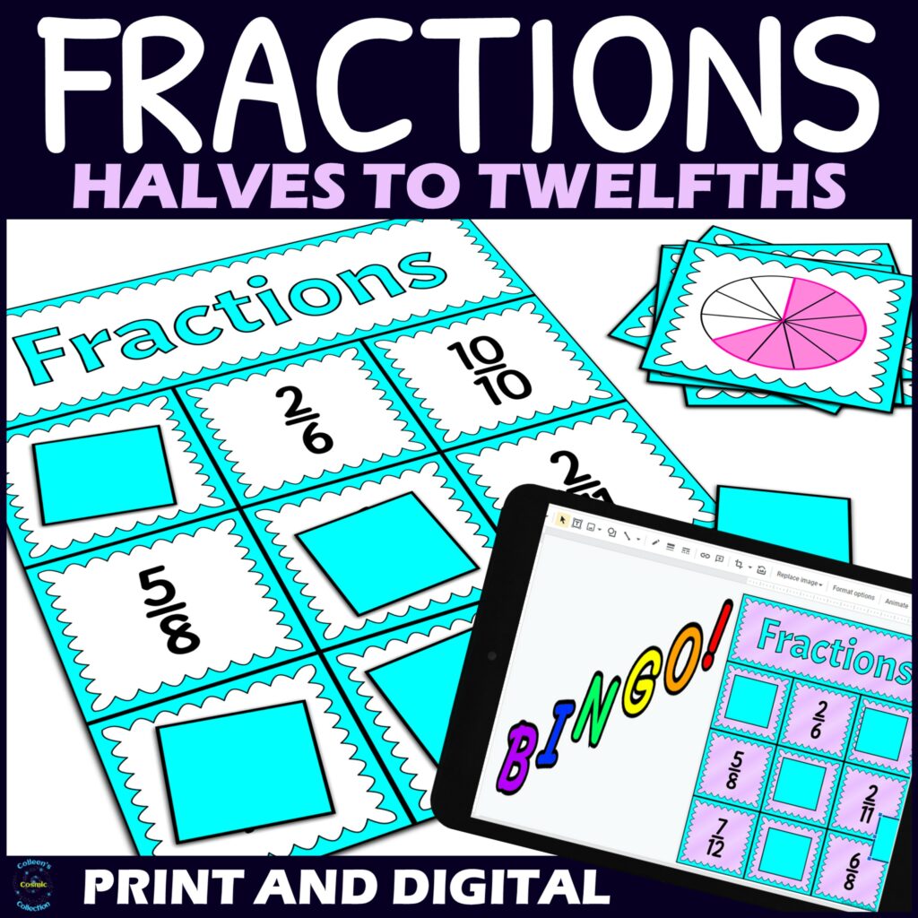Fractions Activity 1/2s to 1/12s 2 | Made By Teachers