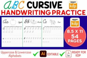 ABC Cursive Handwriting | Made By Teachers