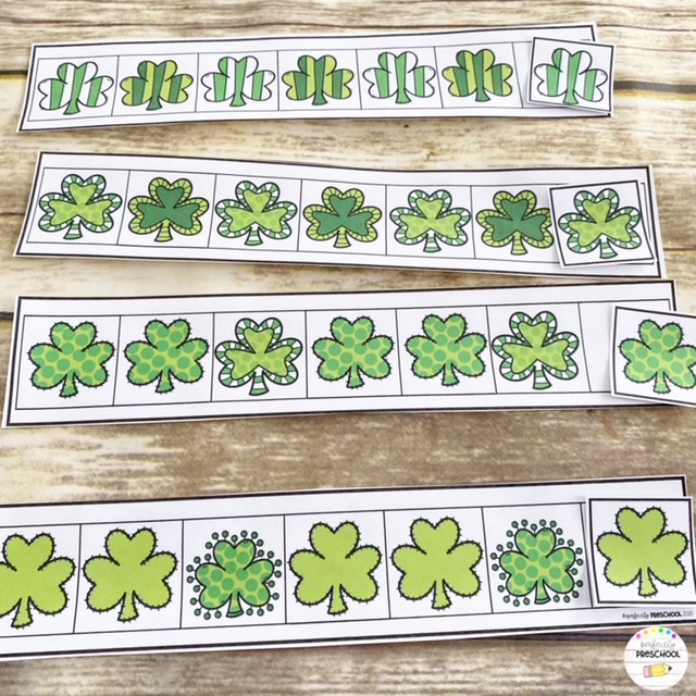 Preschool St. Patrick's Day Math & Literacy Centers and Activities ...