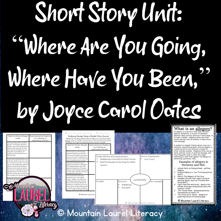 Short Story Unit High School "Where Are You Going, Where Have You Been ...