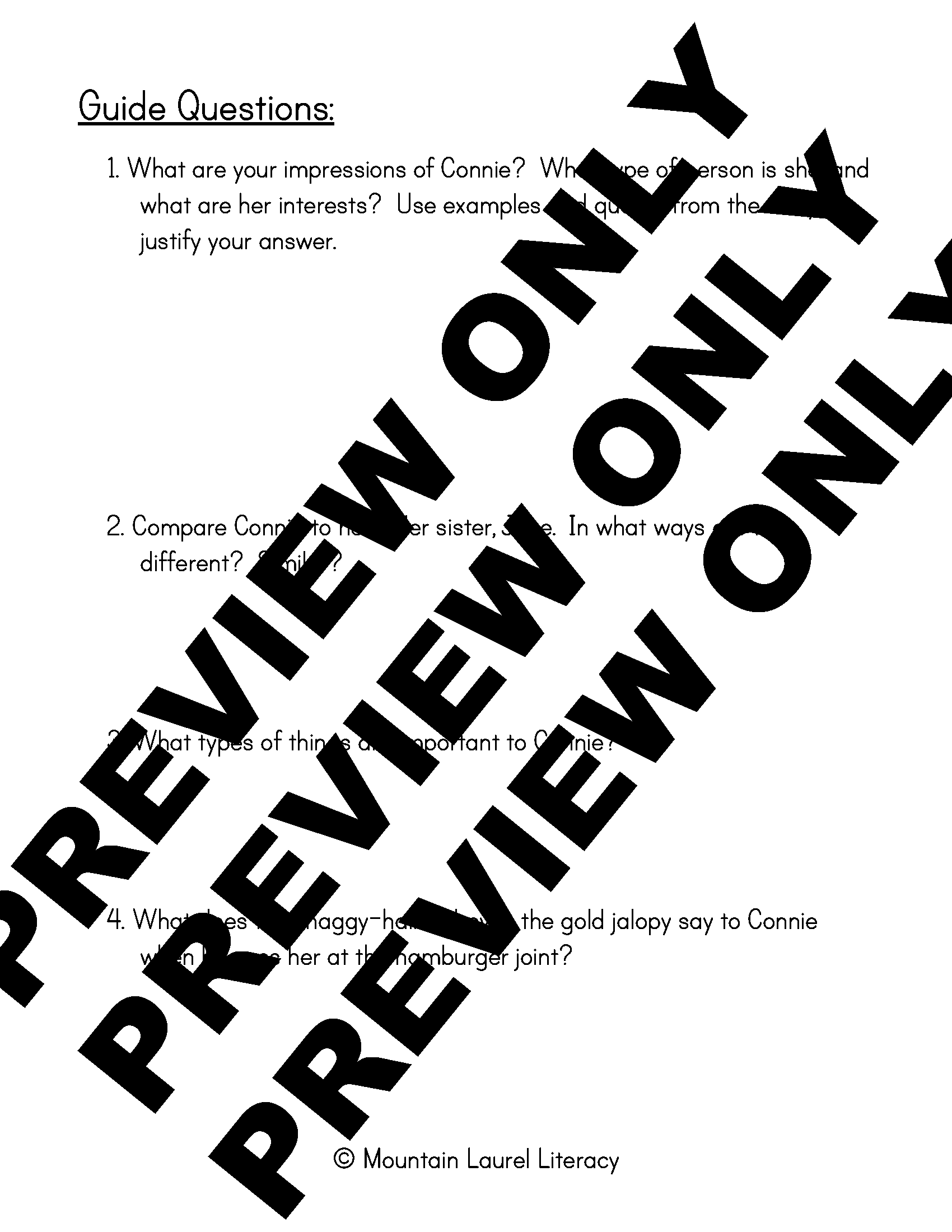 Short Story Unit High School "Where Are You Going, Where Have You Been ...