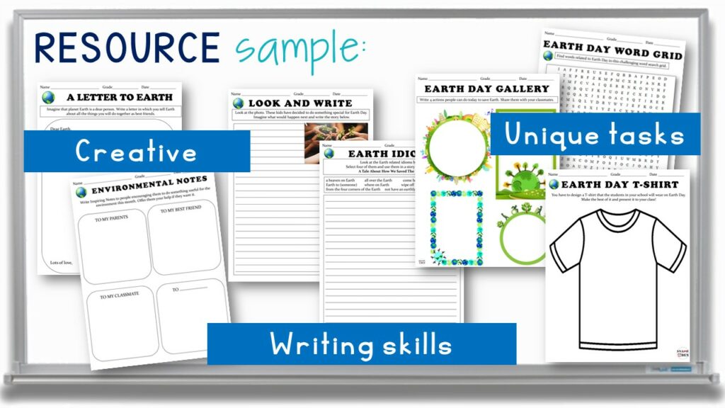 Earth Day Activities - Tasks, Crafts, Worksheets, Prompts | Made By ...