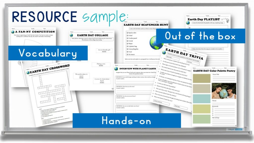 Earth Day Activities - Tasks, Crafts, Worksheets, Prompts | Made By ...