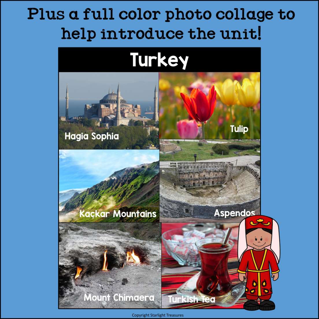 Turkey Mini Book for Early Readers - A Country Study | Made By Teachers