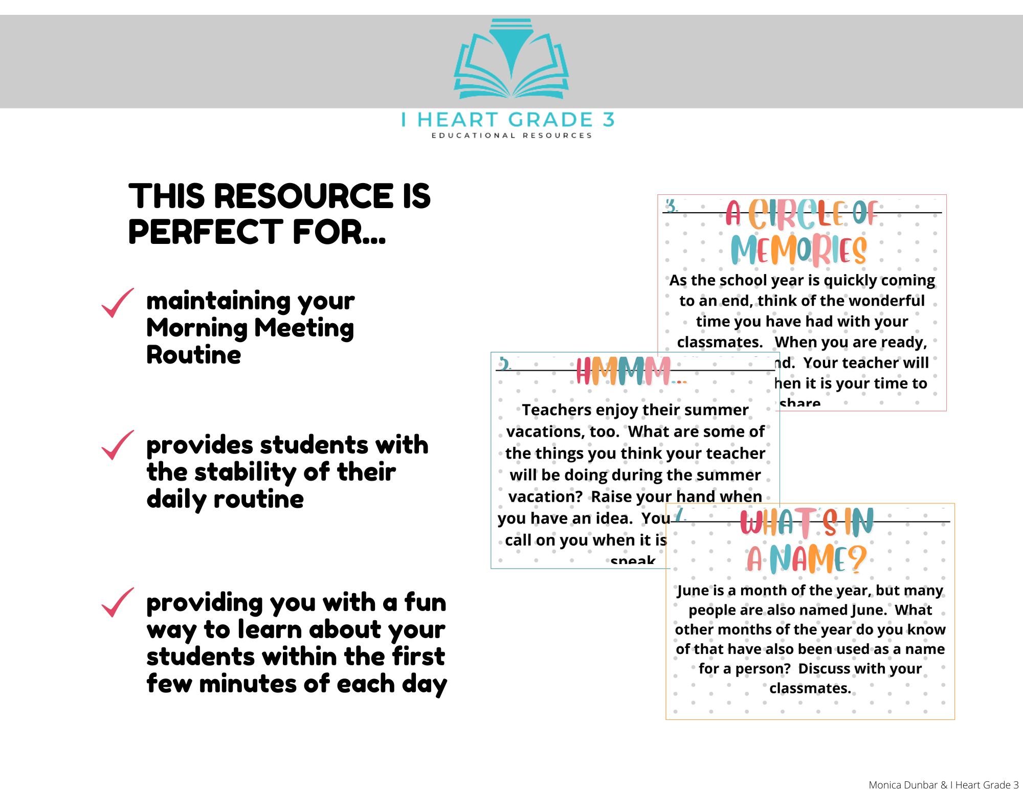 June Morning Meetings | Made By Teachers