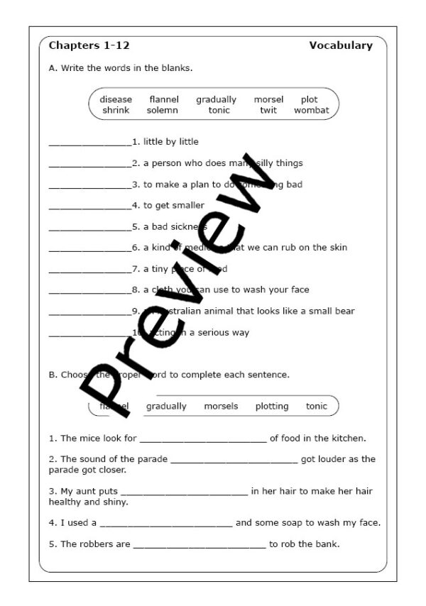 Roald Dahl "The Twits" worksheets | Made By Teachers