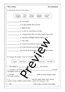 Roald Dahl "The Twits" worksheets | Made By Teachers