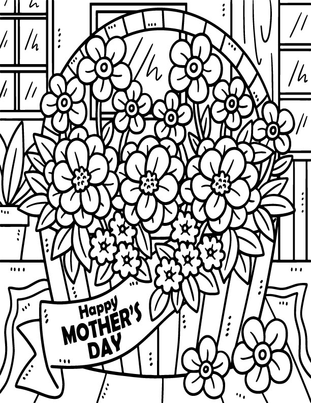 Mother's Day Coloring Pages | Made By Teachers