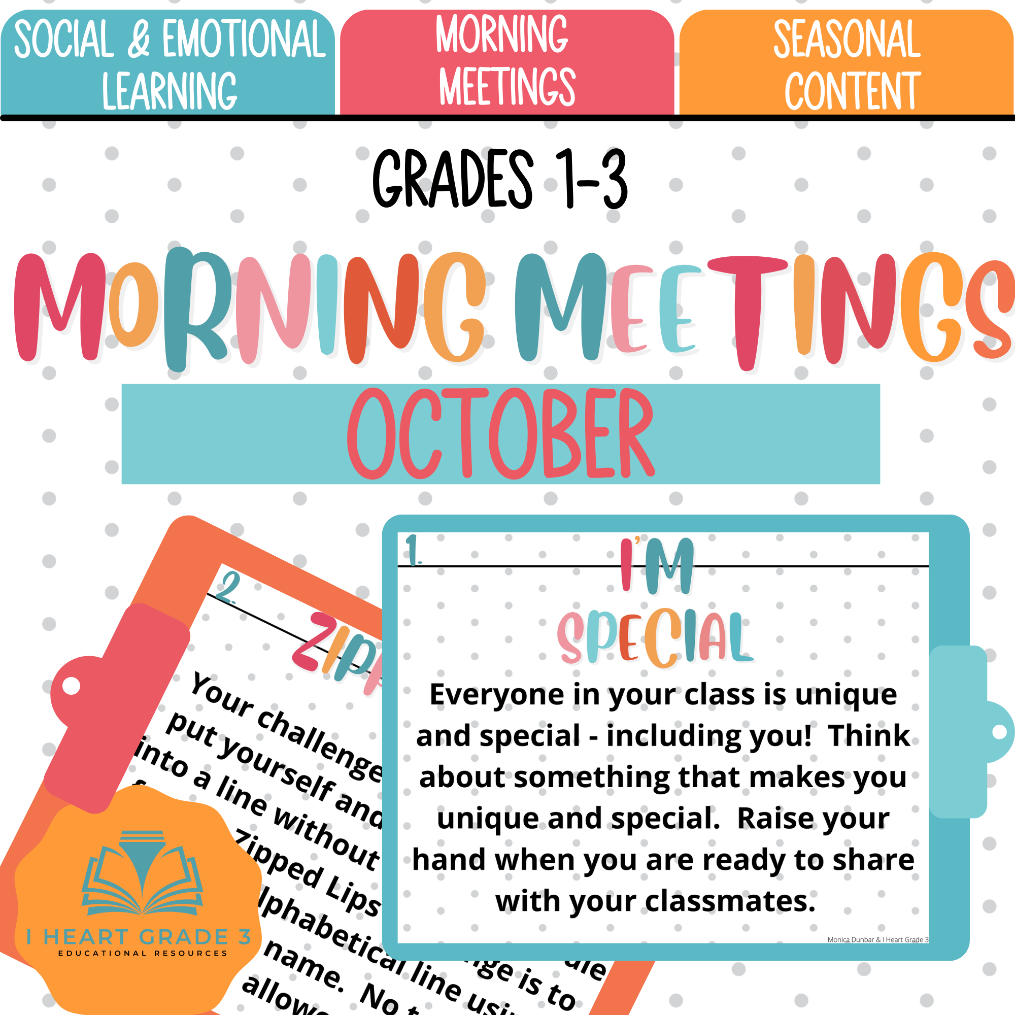 October Morning Meetings | Made By Teachers