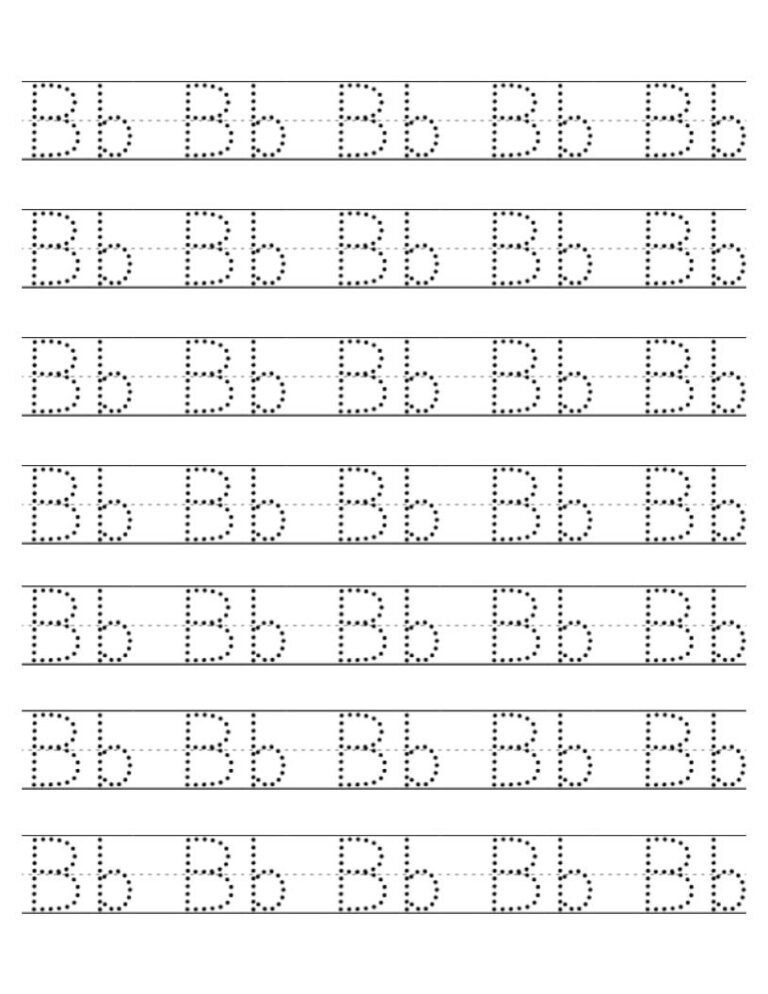 26 Printable Worksheets Trace The Letters Uppercase Lowercase A - Z ...