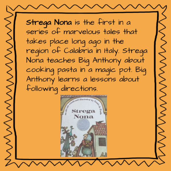 STREGA NONA STORIES INTERDISCIPLINARY UNIT OF STUDY | Made By Teachers