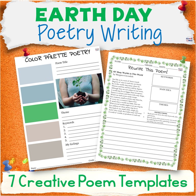 Earth Day Poetry Writing Activities - Poem Templates | Made By Teachers