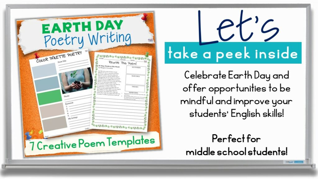 Earth Day Poetry Writing Activities - Poem Templates | Made By Teachers