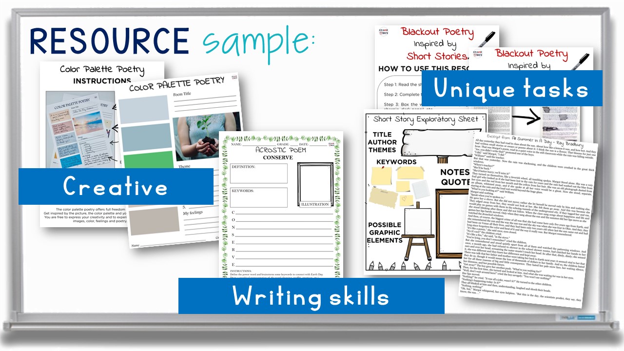 Earth Day Poetry Writing Activities - Poem Templates | Made By Teachers