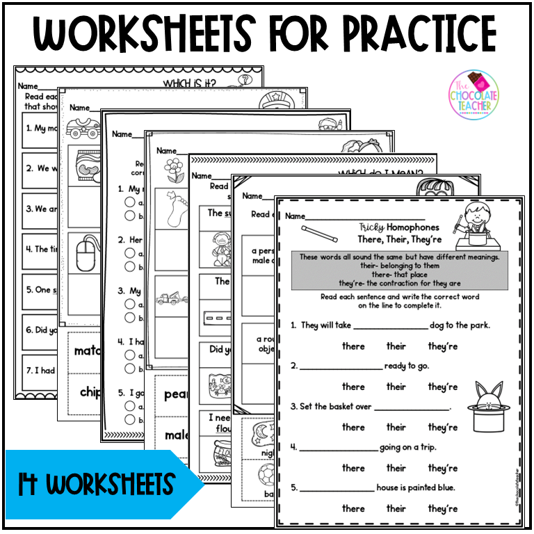 Homophones and Homonyms Grammar Worksheets and Vocabulary Activities ...