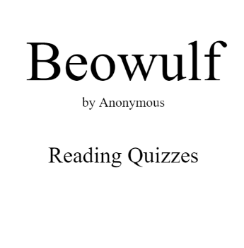 BEOWULF Reading Quizzes for the ENTIRE EPIC (Word Document-DOCX) | Made ...