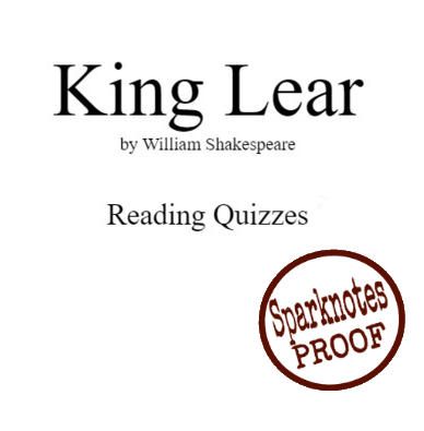 Reading Quizzes for ALL FIVE ACTS of KING LEAR | Made By Teachers