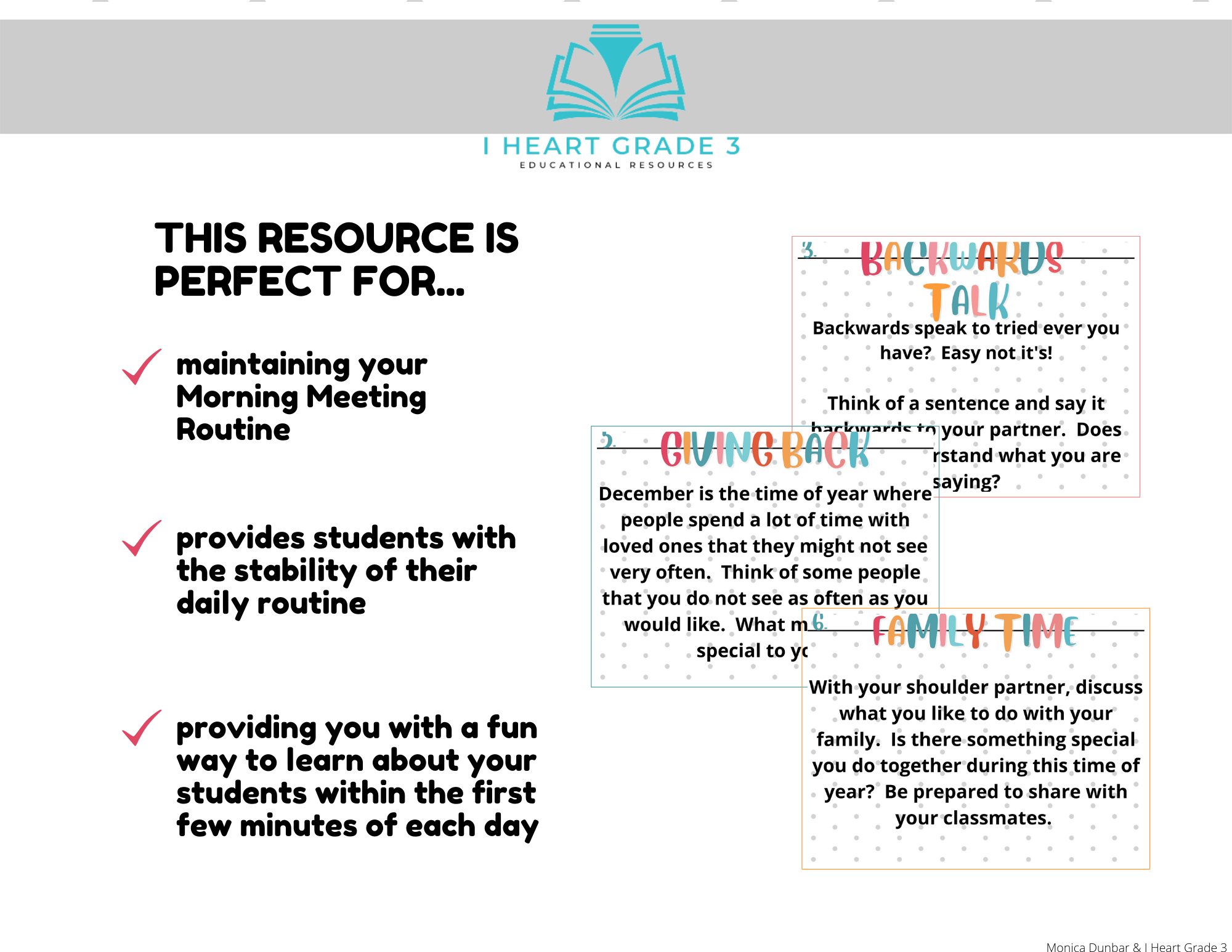 December Morning Meetings | Made By Teachers