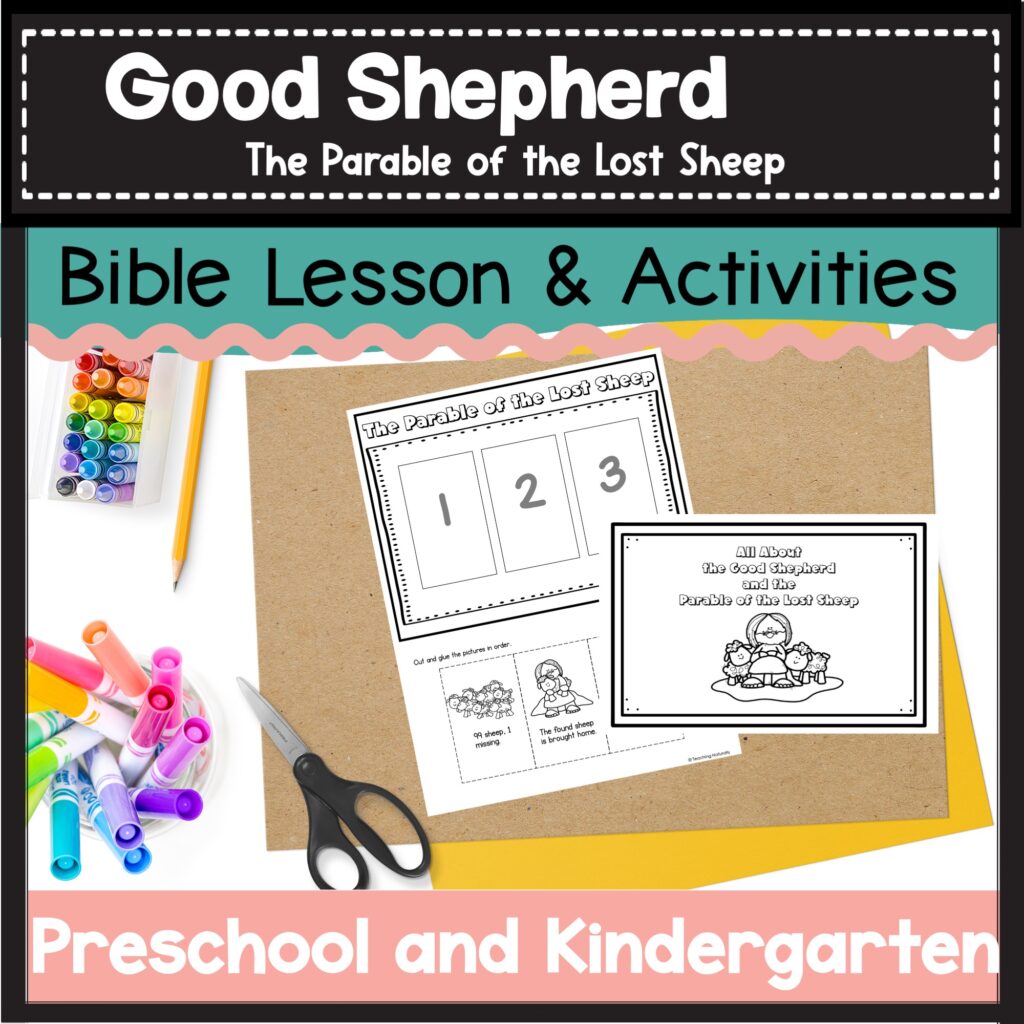 Parable of the Lost Sheep-Good Shepherd Bible Lesson & Activities for ...