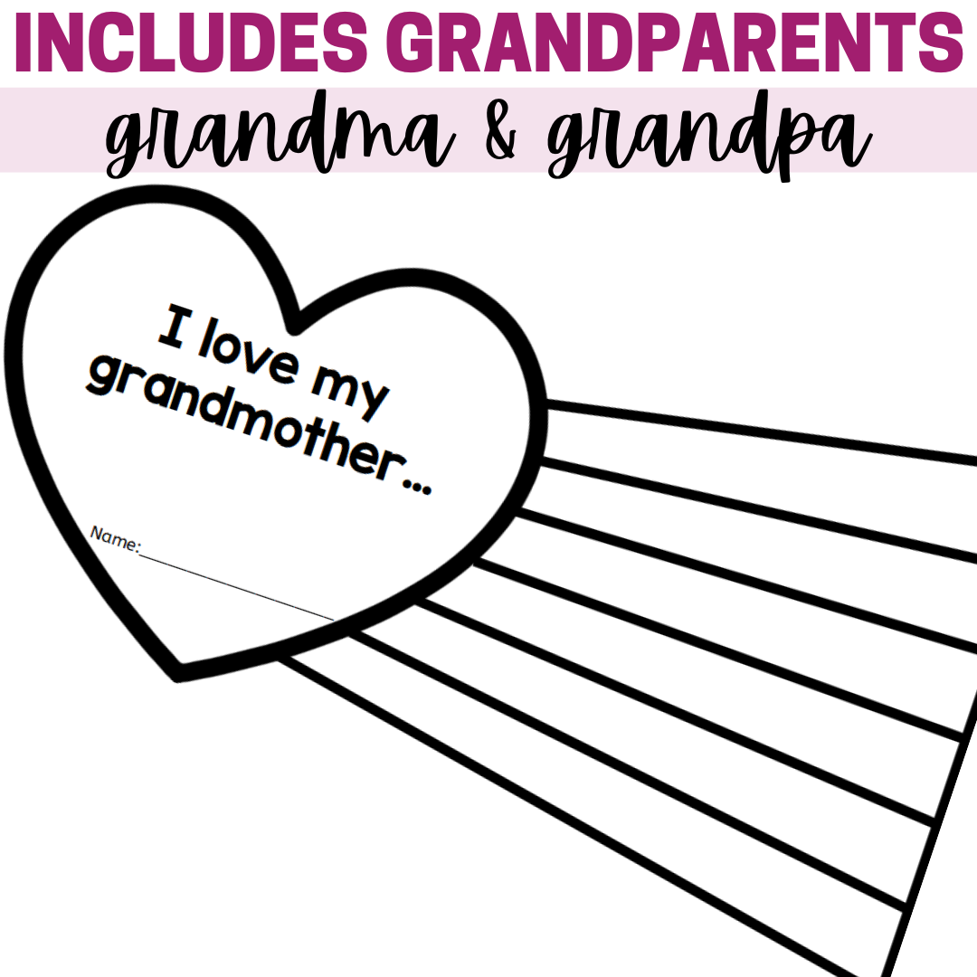 Special Person Craft for Mother's Day Father's Day and Grandparents ...