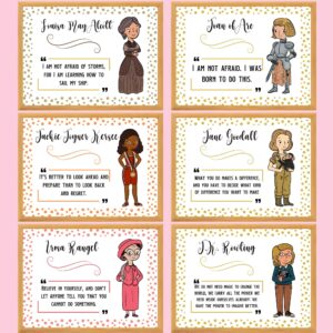 Women's History Month Inspirational Quote Posters | March Bulletin ...