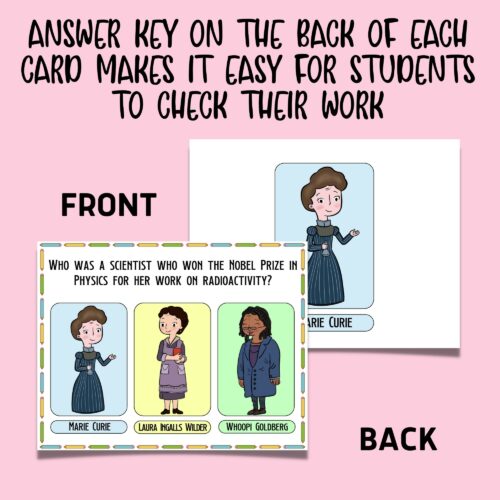Women's History Month Trivia Questions and Answers Flashcards | Made By ...