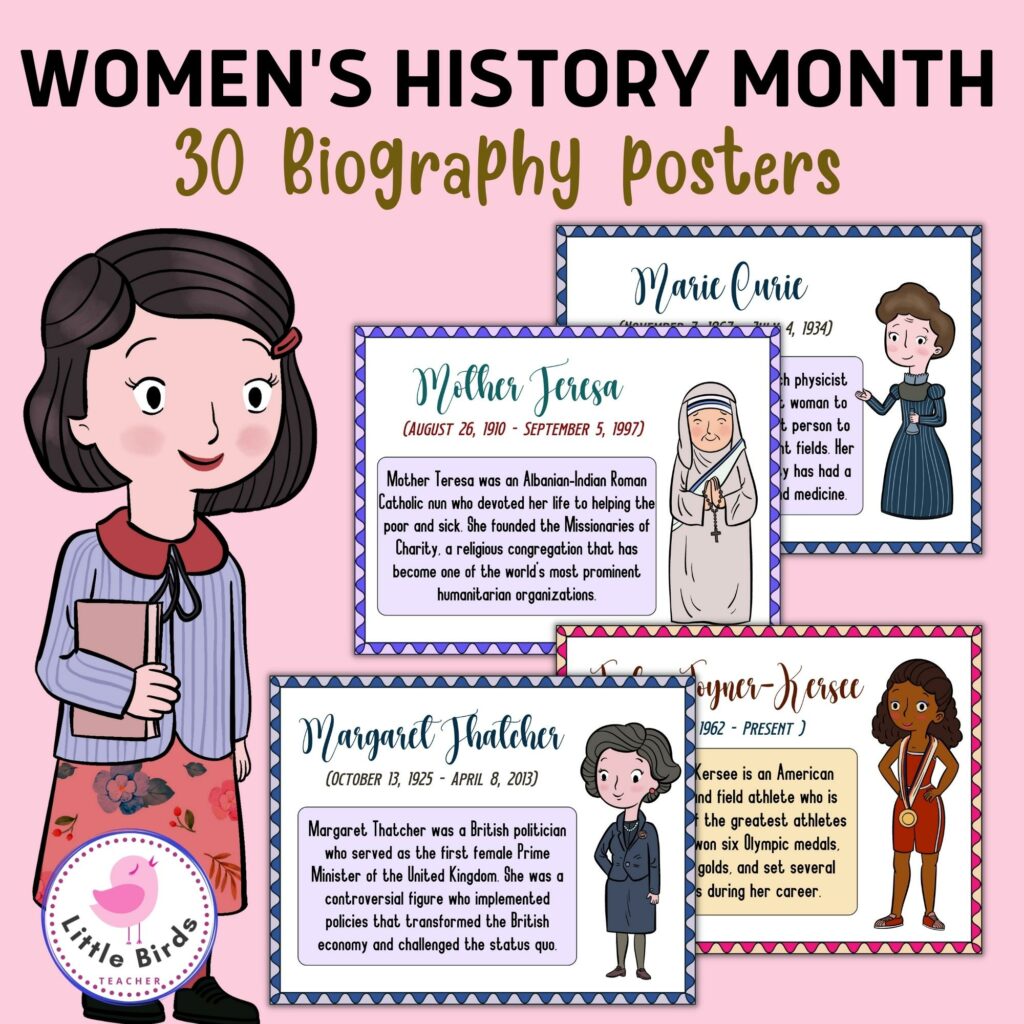 Women's History Month BUNDLE: Inspiring Trivia, Quotes, and Biographies ...