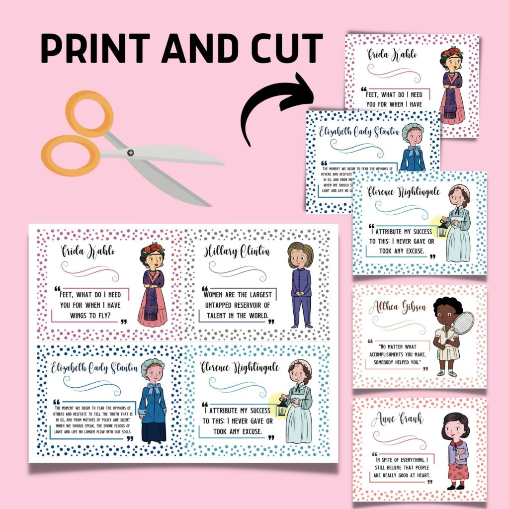 Women's History Month BUNDLE: Inspiring Trivia, Quotes, and Biographies ...