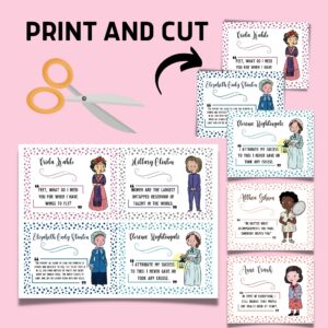 Women's History Month BUNDLE: Inspiring Trivia, Quotes, and Biographies ...