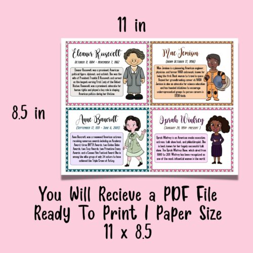 Women's History Month BUNDLE: Inspiring Trivia, Quotes, and Biographies ...