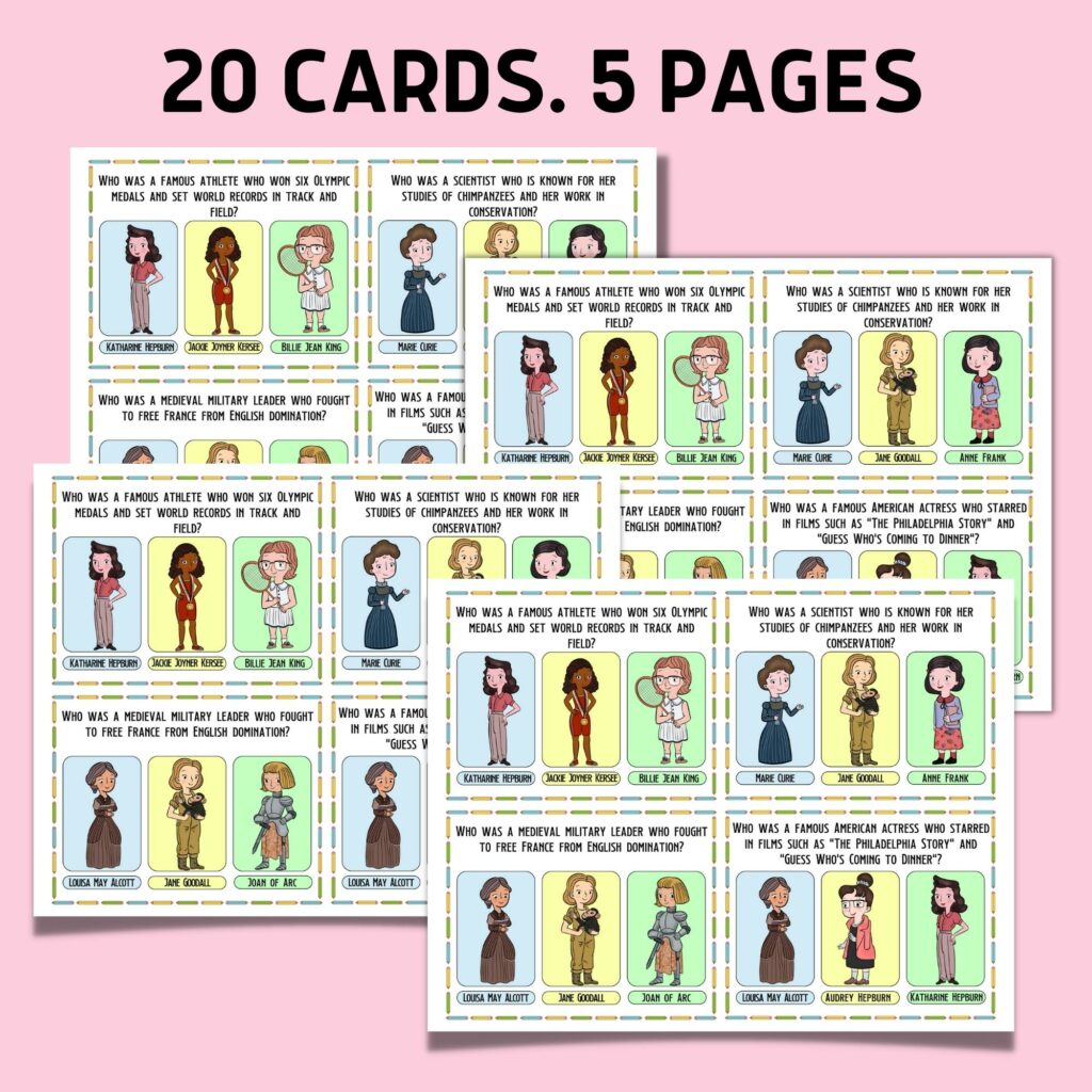 Women's History Month BUNDLE: Inspiring Trivia, Quotes, and Biographies ...