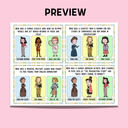 Women's History Month BUNDLE: Inspiring Trivia, Quotes, and Biographies ...