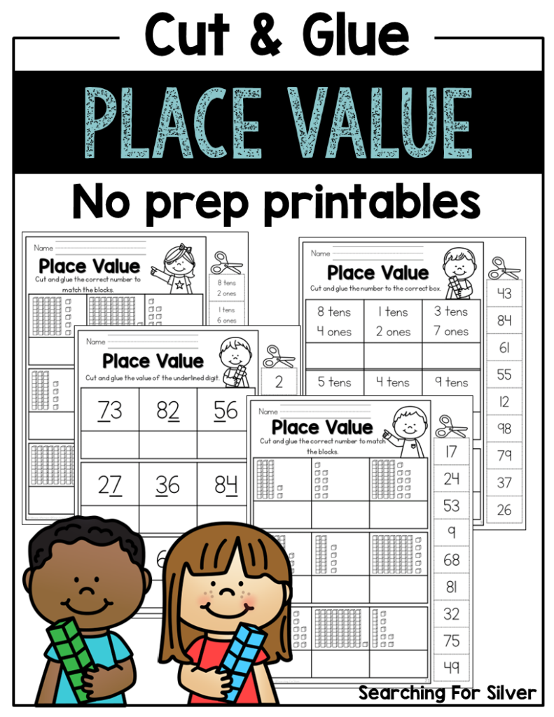 Place Value Cut & Glue | Made By Teachers