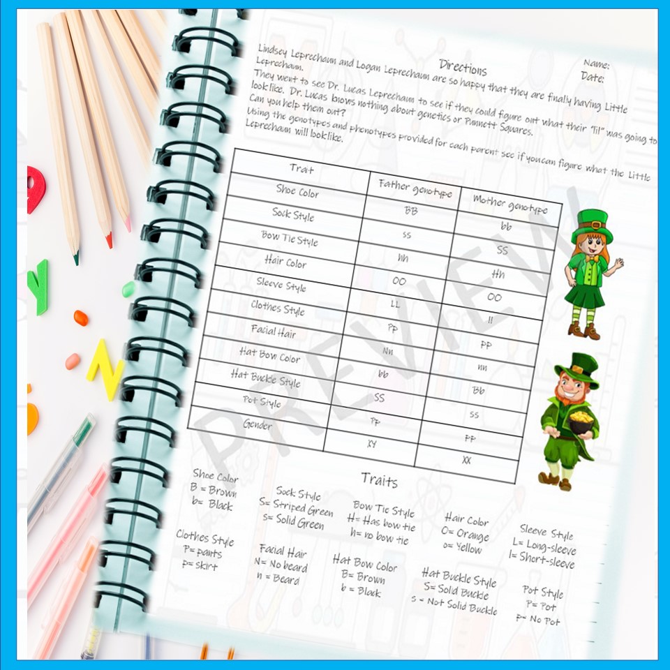 Easter Genetics Coloring Activity AND MORE! | Made By Teachers