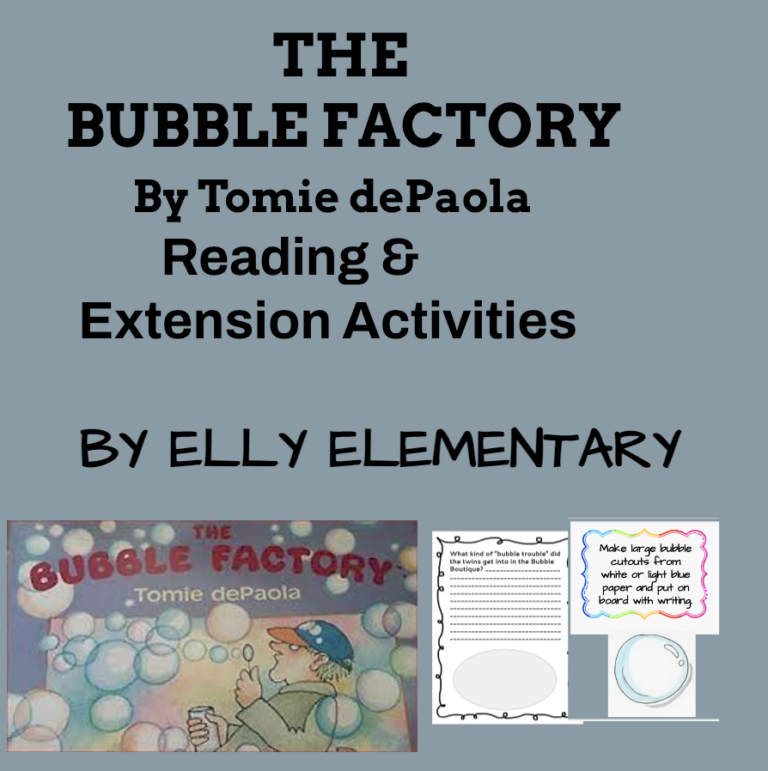 TOMIE dePAOLA AUTHOR STUDY | Made By Teachers