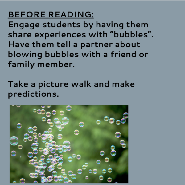 THE BUBBLE FACTORY BY TOMIE DEPAOLA READING LESSONS & ACTIVITIES | Made ...