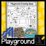 Roll a playground roll and draw playground art game Art sub lesson ...