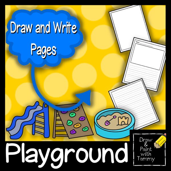 Roll a playground roll and draw playground art game Art sub lesson ...