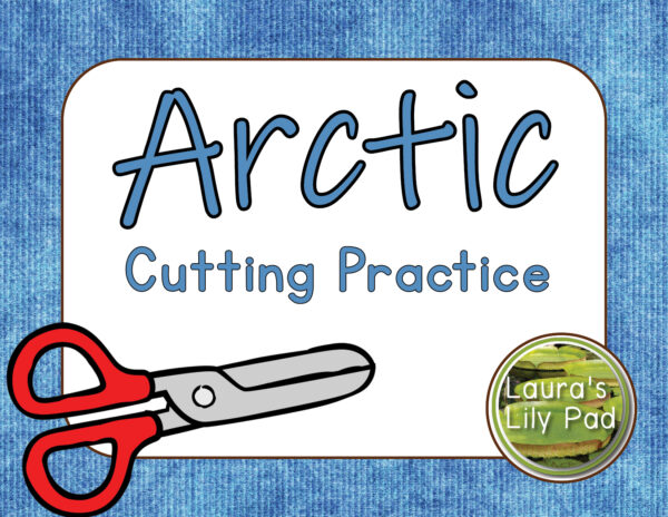 Arctic Animals Cutting Practice Scissor Skills Center | Made By Teachers