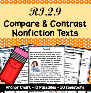 RI.2.9: Compare and Contrast Nonfiction Texts on the Same Topic | Made ...