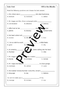 Roald Dahl "Esio Trot" worksheets | Made By Teachers