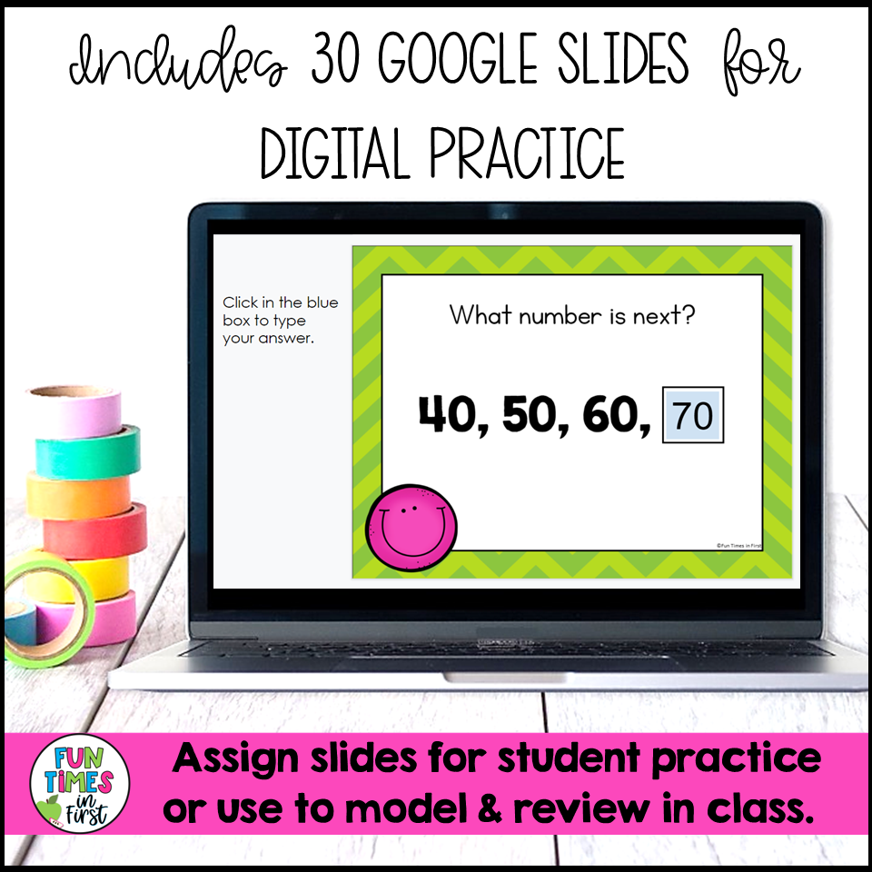 Skip Counting by 2 5 10 Math Task Cards plus Google Slides | Made By ...