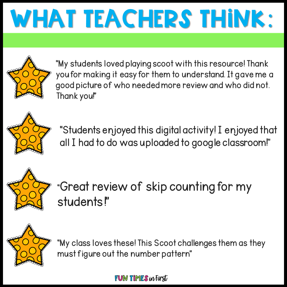 Skip Counting by 2 5 10 Math Task Cards plus Google Slides | Made By ...