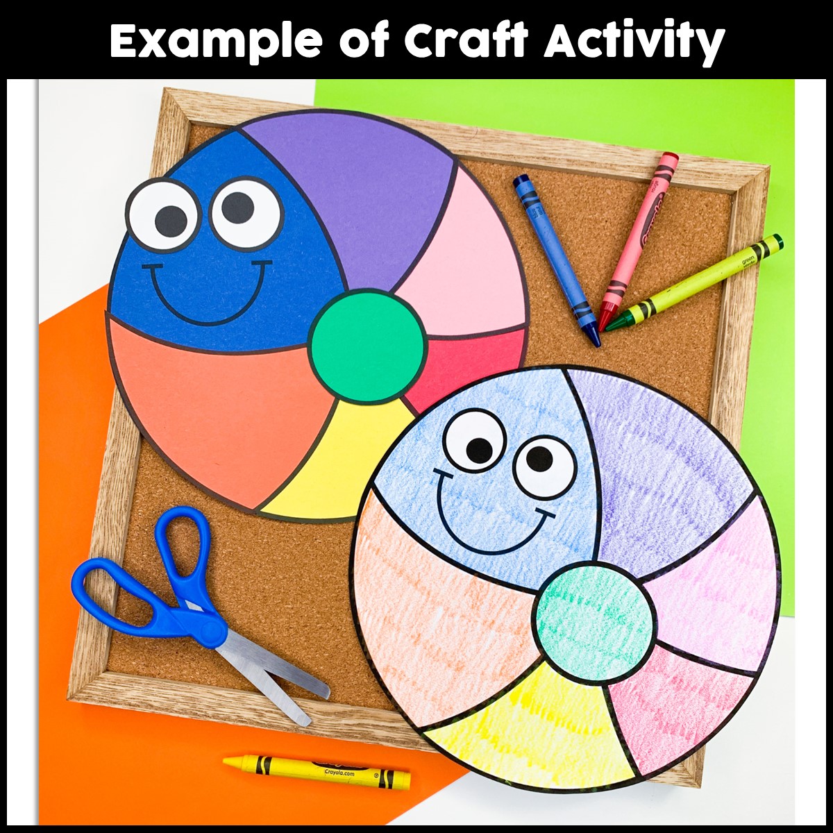 Beach Ball Craft | End of the Year | Summer Activities | Beach Day ...