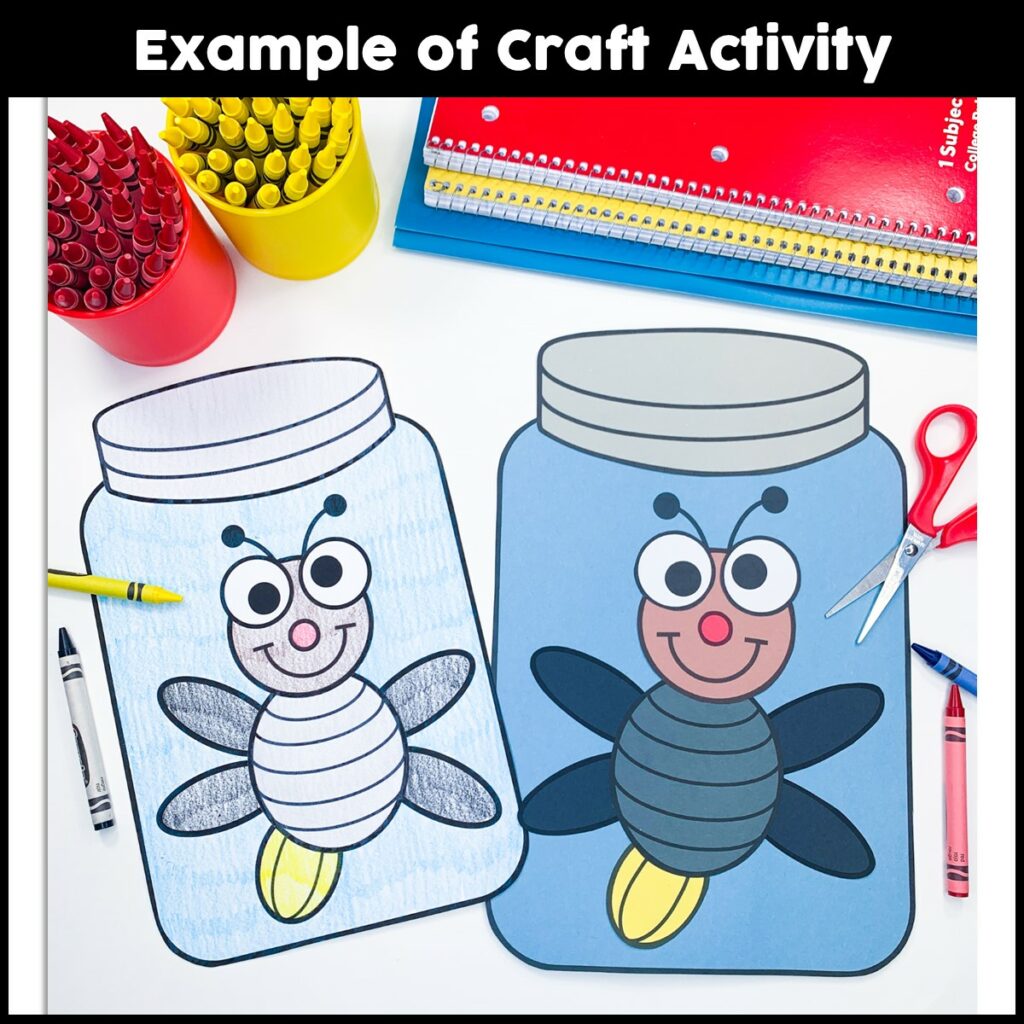 Firefly Jar Craft | Lightning Bug Craft | Insect Activities | Spring ...