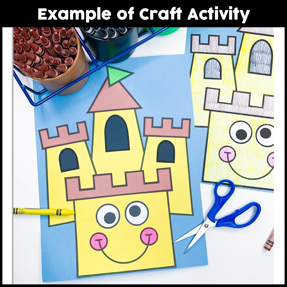 Sandcastle Craft | End of the Year | Summer Activities | Beach Day ...