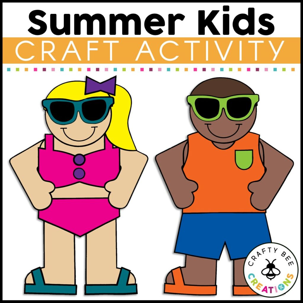 Summer Kids Craft | End of the Year Activities | Swimming Activity ...