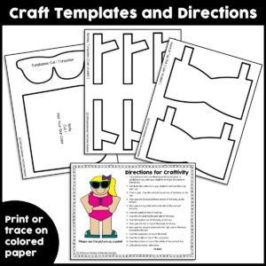 Summer Kids Craft | End of the Year Activities | Swimming Activity ...
