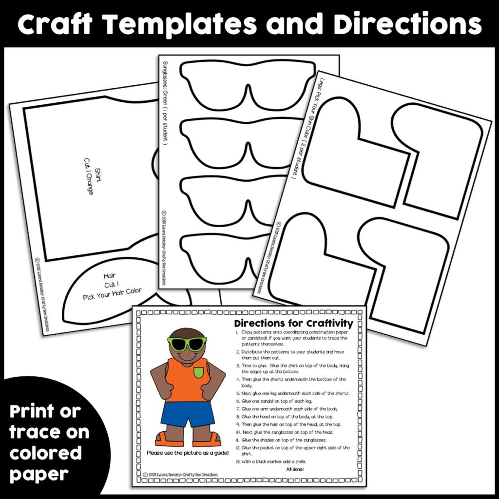 Summer Kids Craft | End of the Year Activities | Swimming Activity ...